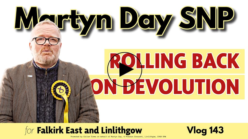 Martyn Day SNP candidate Falkirk East and Linlithgow 2026